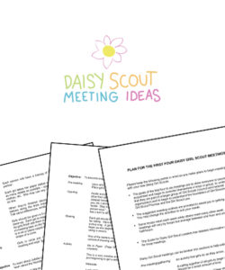 ⚜️ Daisy Scout Meeting Ideas – Scouting Web