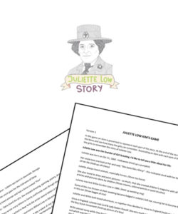 🔅 Juliette Low Story Activity - (FREE PRINTABLE ACTIVITY)