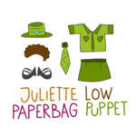 🔅 Juliette Low Paperbag Puppet - (FREE PRINTABLE ACTIVITY)