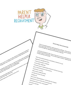 Parent Helper Recruitment Skit - (FREE PRINTABLE ACTIVITY)