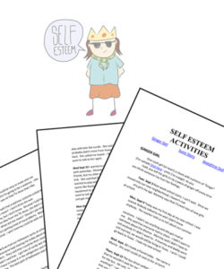 Self Esteem Activities - (FREE PRINTABLE ACTIVITY)