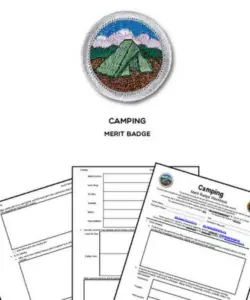 🏕 Camping Merit Badge (WORKSHEET & REQUIREMENTS)