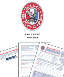 🦅 Eagle Scout Application - (FREE PRINTABLE PDF)