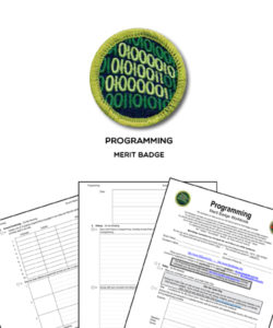 📛 Programming Merit Badge (WORKSHEET & REQUIREMENTS)