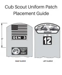 👗 Cub Scout Uniform Patch Placement - (COMPLETE GUIDE)