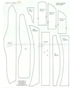 Adirondack Chair Template PDF - Free Download (PRINTABLE)