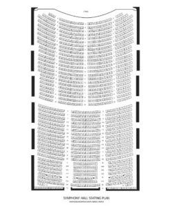🎻 Atlanta Symphony Hall Seating Chart PDF - Free Download (PRINTABLE)