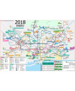🚇 Barcelona Metro Map PDF - Free Download (PRINTABLE)