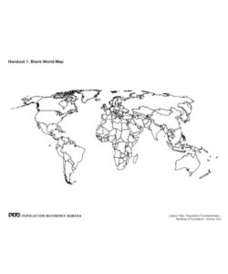 🗺 Blank World Map PDF - Free Download (PRINTABLE)