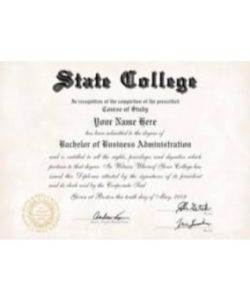 🏫 College Diploma Template PDF - Free Download (PRINTABLE)