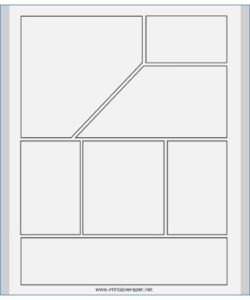 Comic Template PDF - Free Download (PRINTABLE)