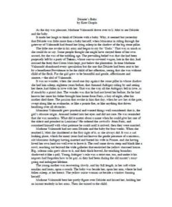 👶 Desiree's Baby PDF - By Kate Chopin (FREE DOWNLOAD)