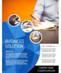 Flyer Template PDF - Free Download (PRINTABLE)