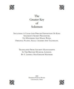 🔑 Key Of Solomon PDF - Full-Text Book (FREE DOWNLOAD)