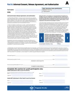 🏥 BSA Health and Medical Form - Boy Scout Physical Form (PRINTABLE)