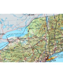 🆕 New York State Road Map PDF - Free Download (PRINTABLE)