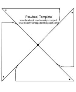 Pinwheel Template PDF - Free Download (PRINTABLE)