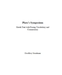 Plato's Symposium PDF - By Plato (FREE DOWNLOAD)