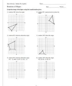 Rotation Worksheet PDF - Free Download (PRINTABLE)