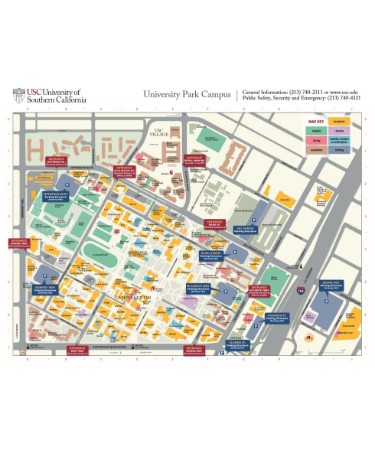 🗺 USC Map PDF - Free Downloadable PDF (PRINTABLE)