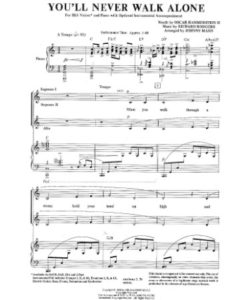 🚶 You'll Never Walk Alone Sheet Music PDF - Free Download (PRINTABLE)