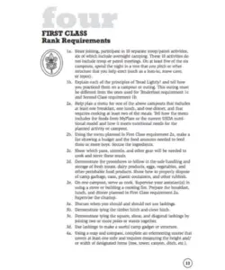 First Class Requirements - Complete Guide (PDF)